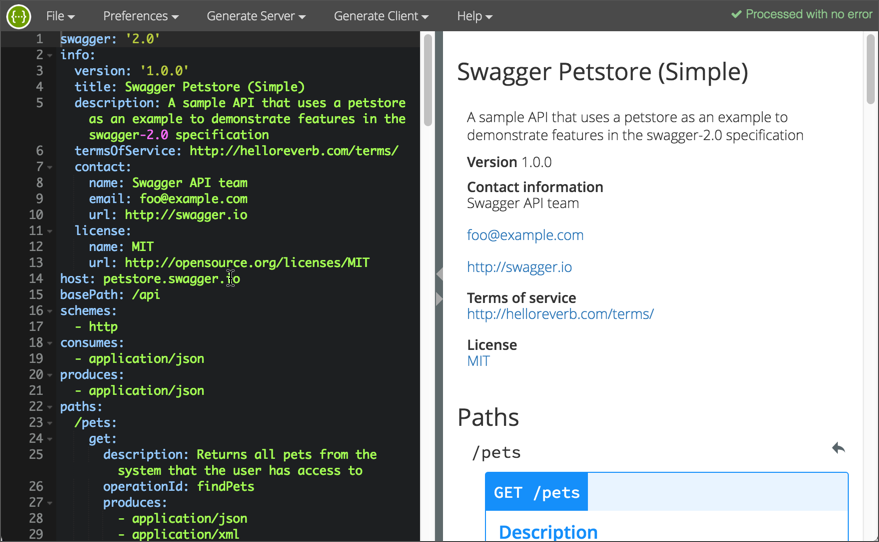 Swagger In API Docs TC Dojo Presentation